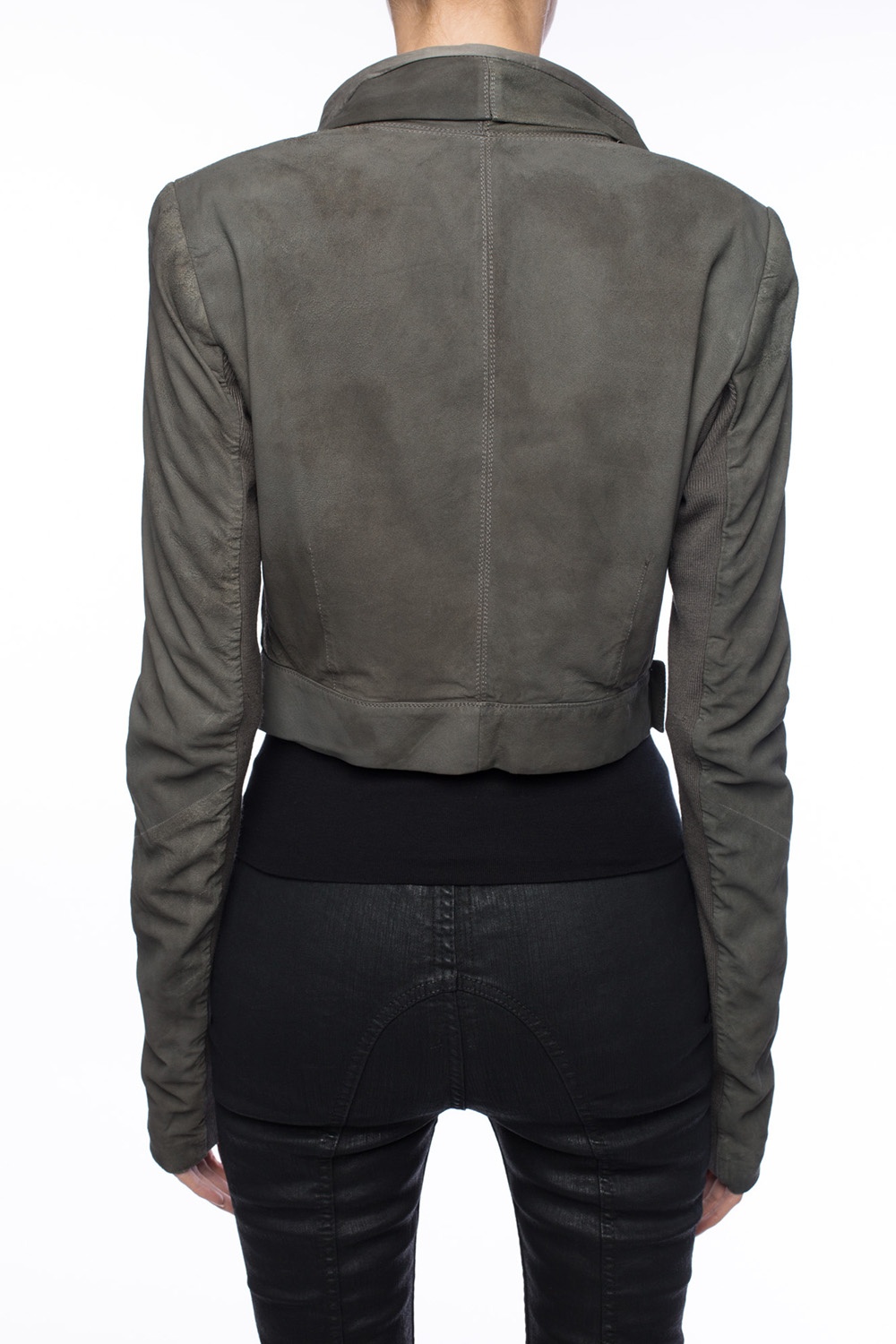 Cropped suede jacket Rick Owens - Vitkac KR