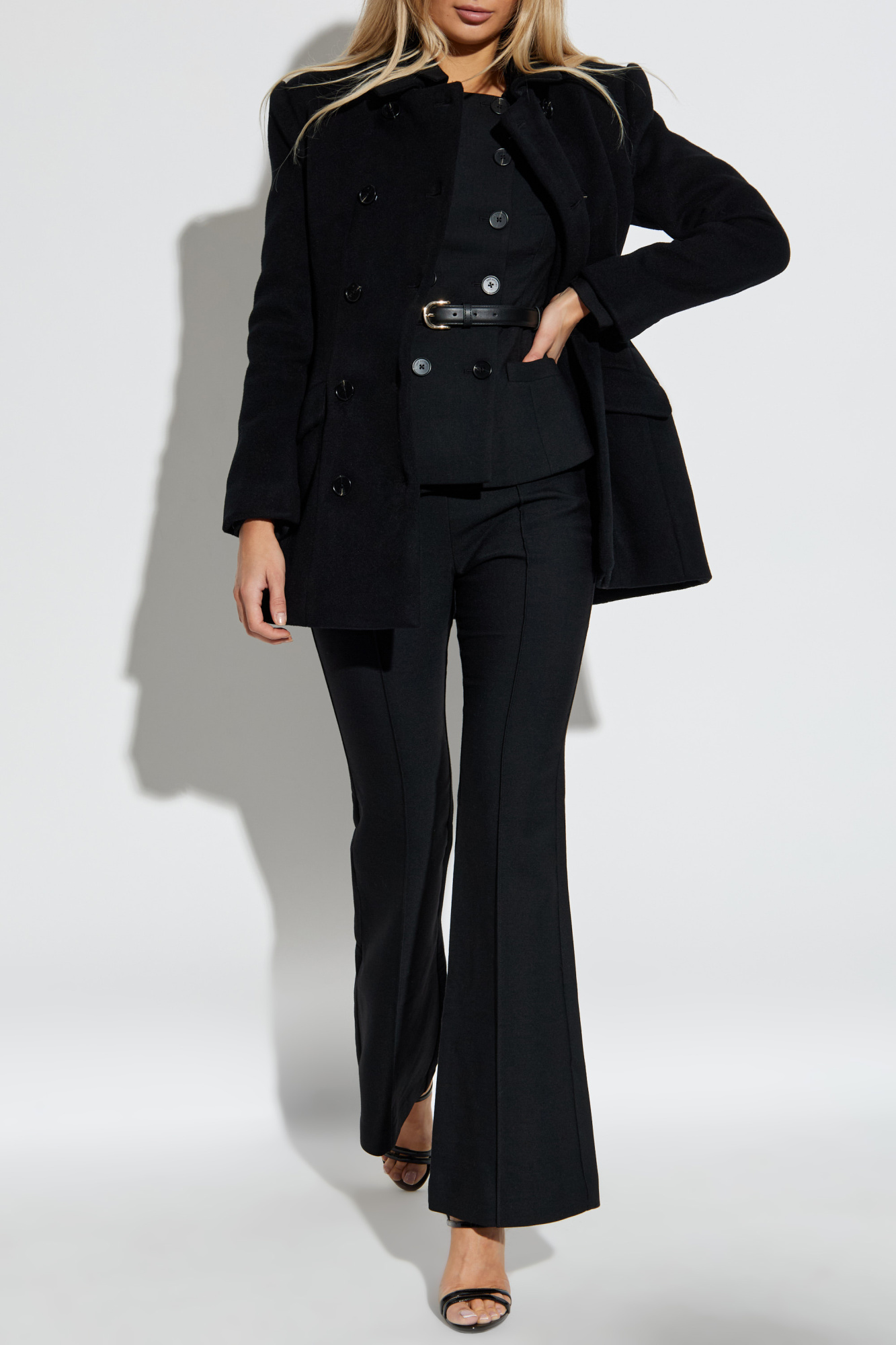 Self-Portrait Double-breasted coat | Women's | Vitkac