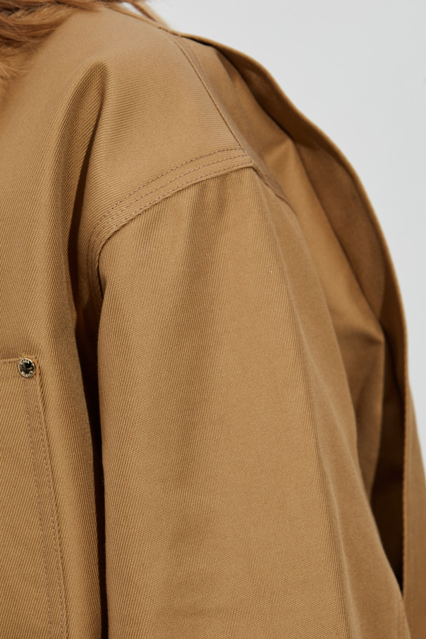 Casablanca Jacket with leather collar | Women's Clothing | Vitkac