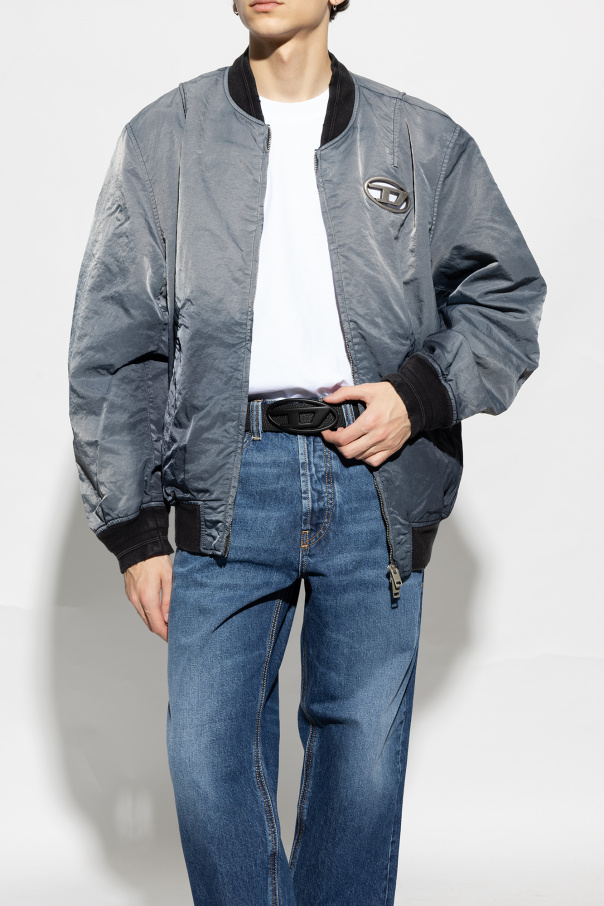 Diesel Reversible belt with logo | Men's | Vitkac