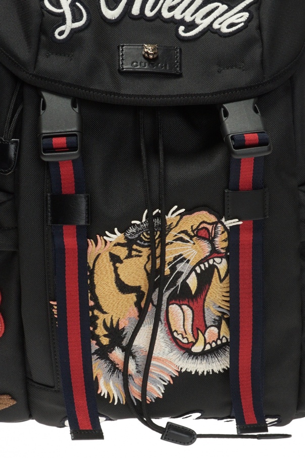 Patched backpack Gucci - Vitkac France