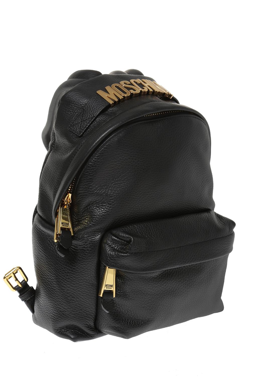 Metal logo backpack Moschino - Vitkac Spain