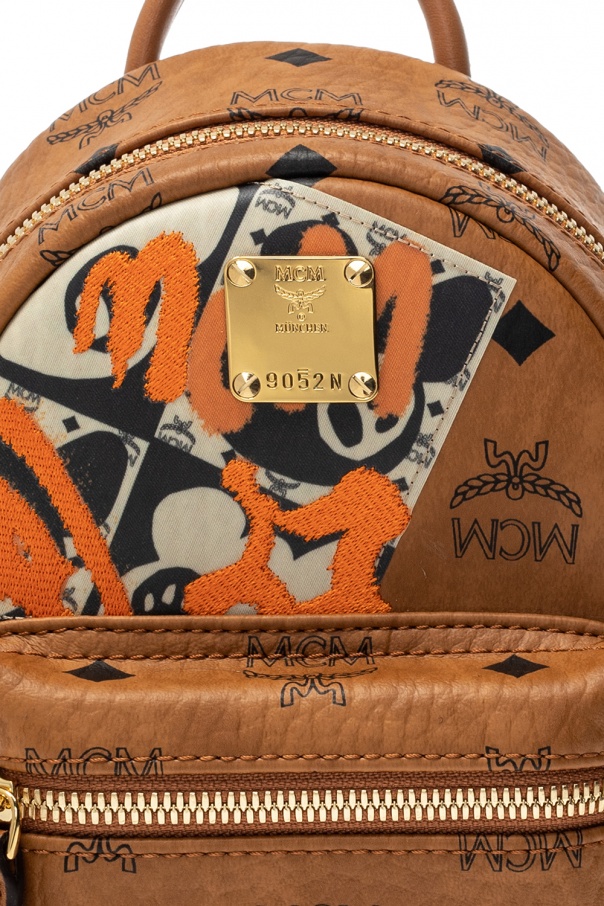 Logo backpack MCM - Vitkac Italy