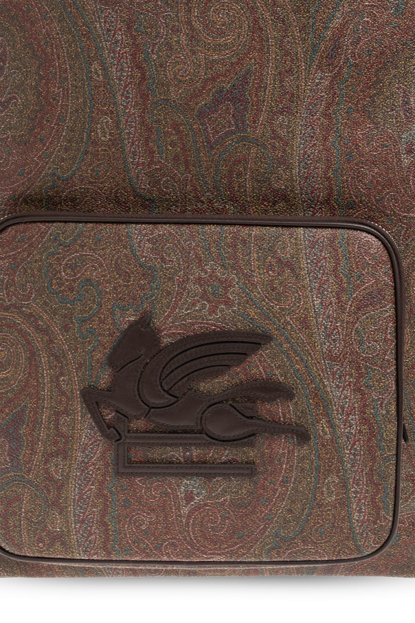 Etro Backpack with logo | Men's | Vitkac