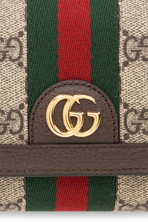 Beżowy Portfel z logo Gucci - Vitkac Poland