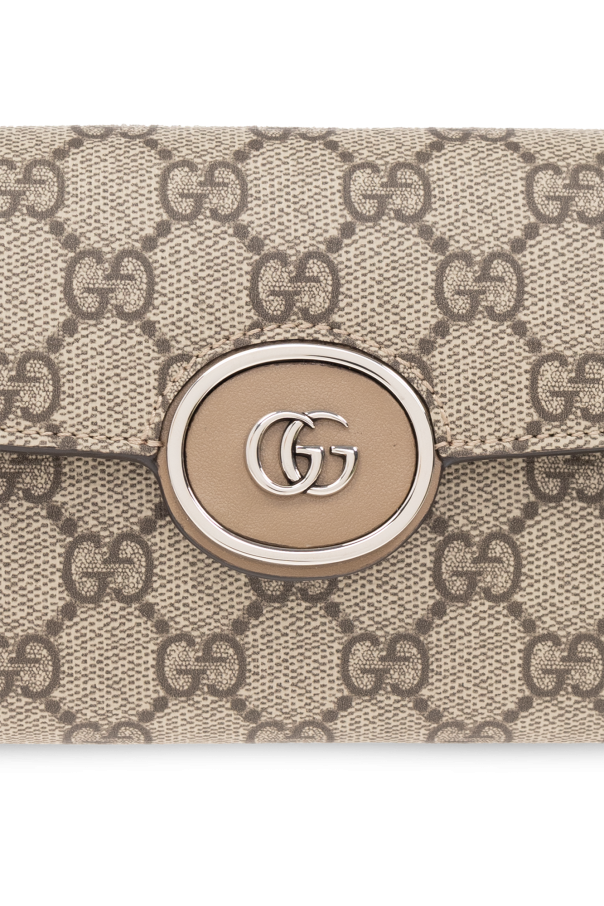 Beige Monogrammed wallet Gucci - Vitkac GB