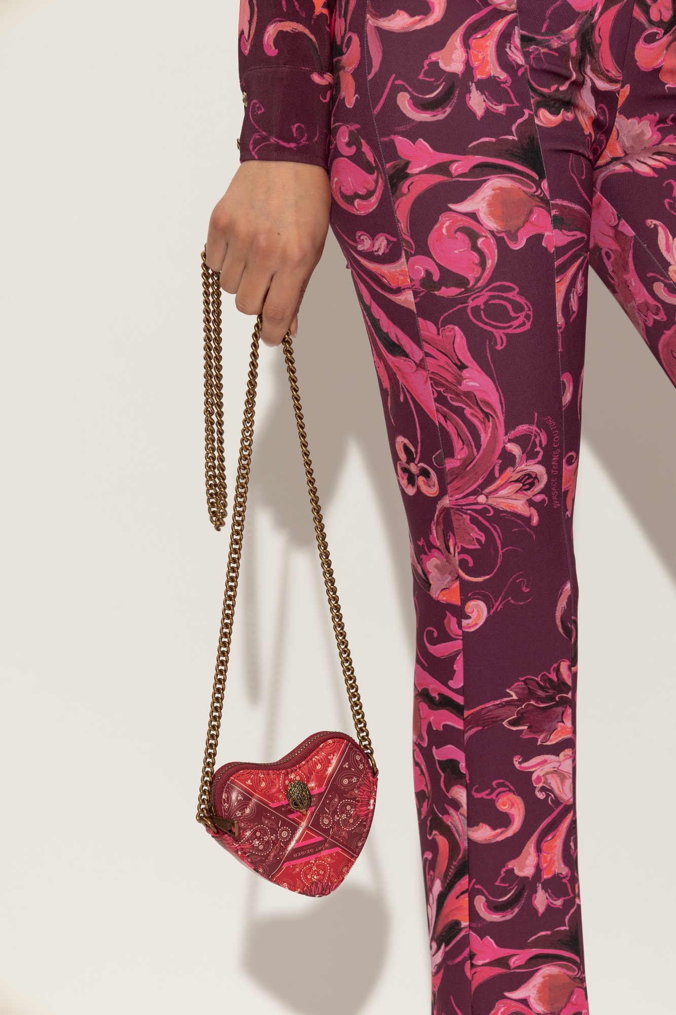 Czerwony Torba na ramię `Micro Heart` Kurt Geiger - Vitkac Polska