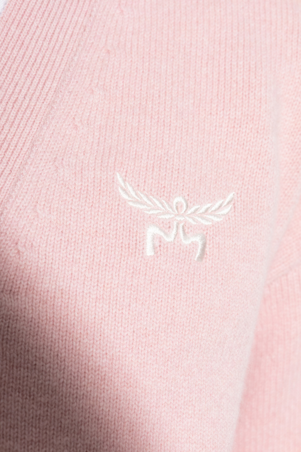 MCM Cardigan with embroidered logo | Women's | Vitkac