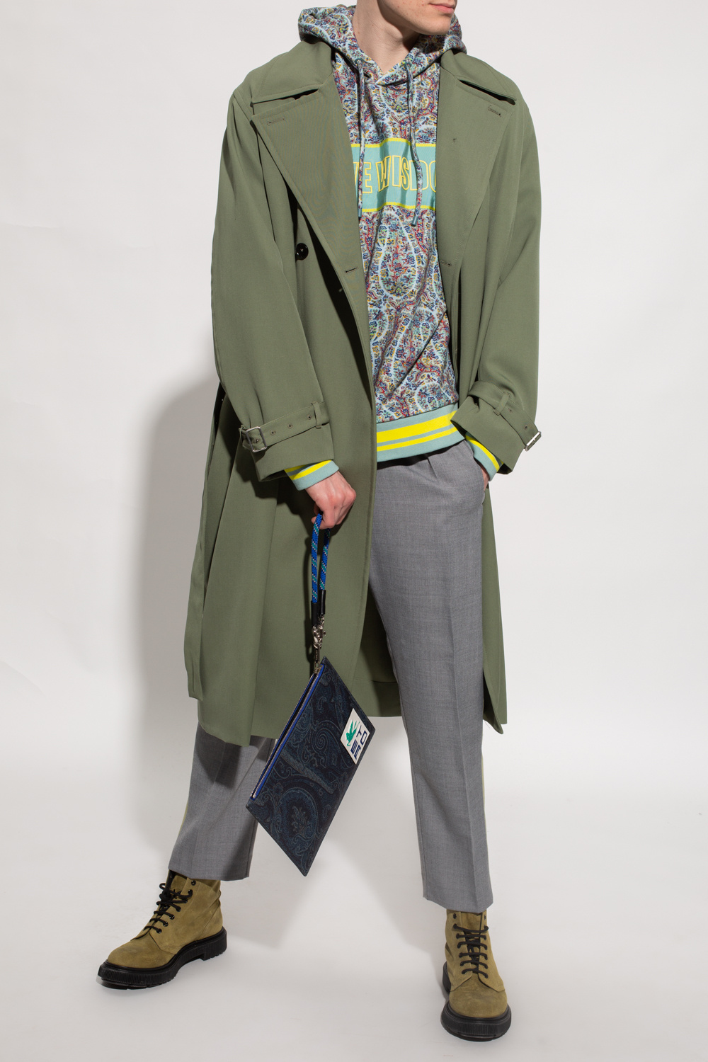 Etro Patterned hoodie | Men's Clothing | Vitkac