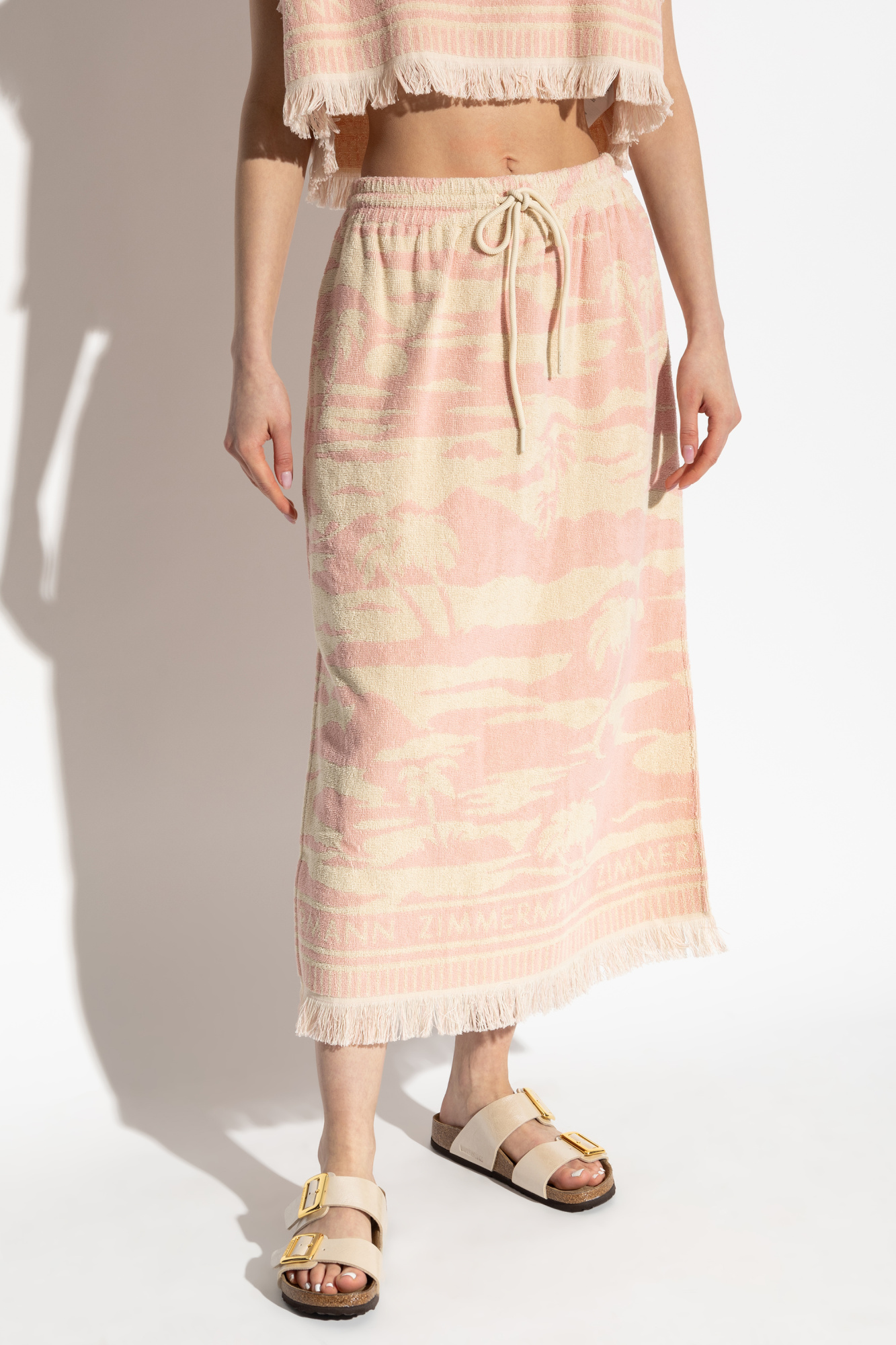 Pink Skirt from the Resort Swim 2025 collection Zimmermann - Vitkac GB