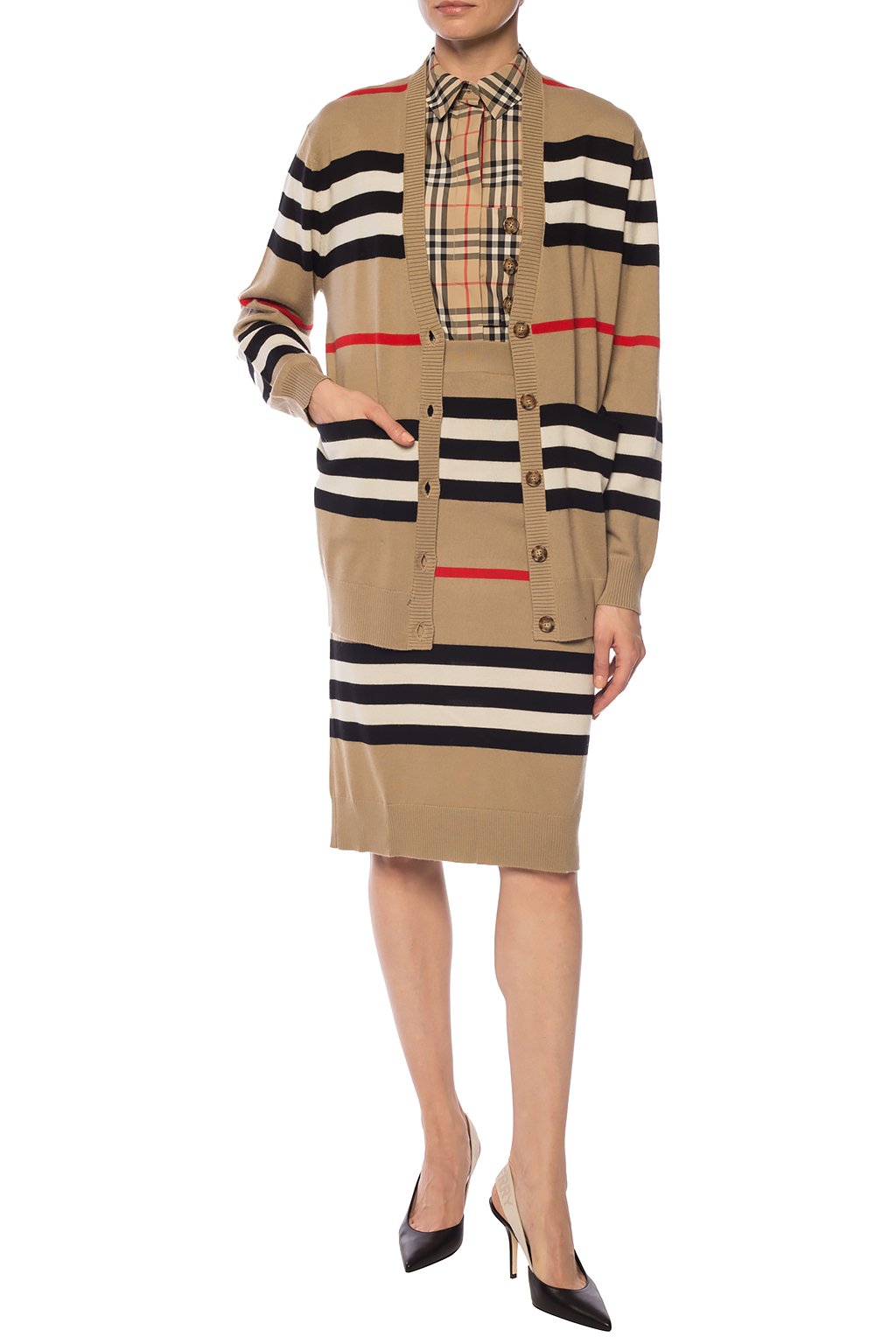 Embroidered skirt Burberry - Vitkac Australia
