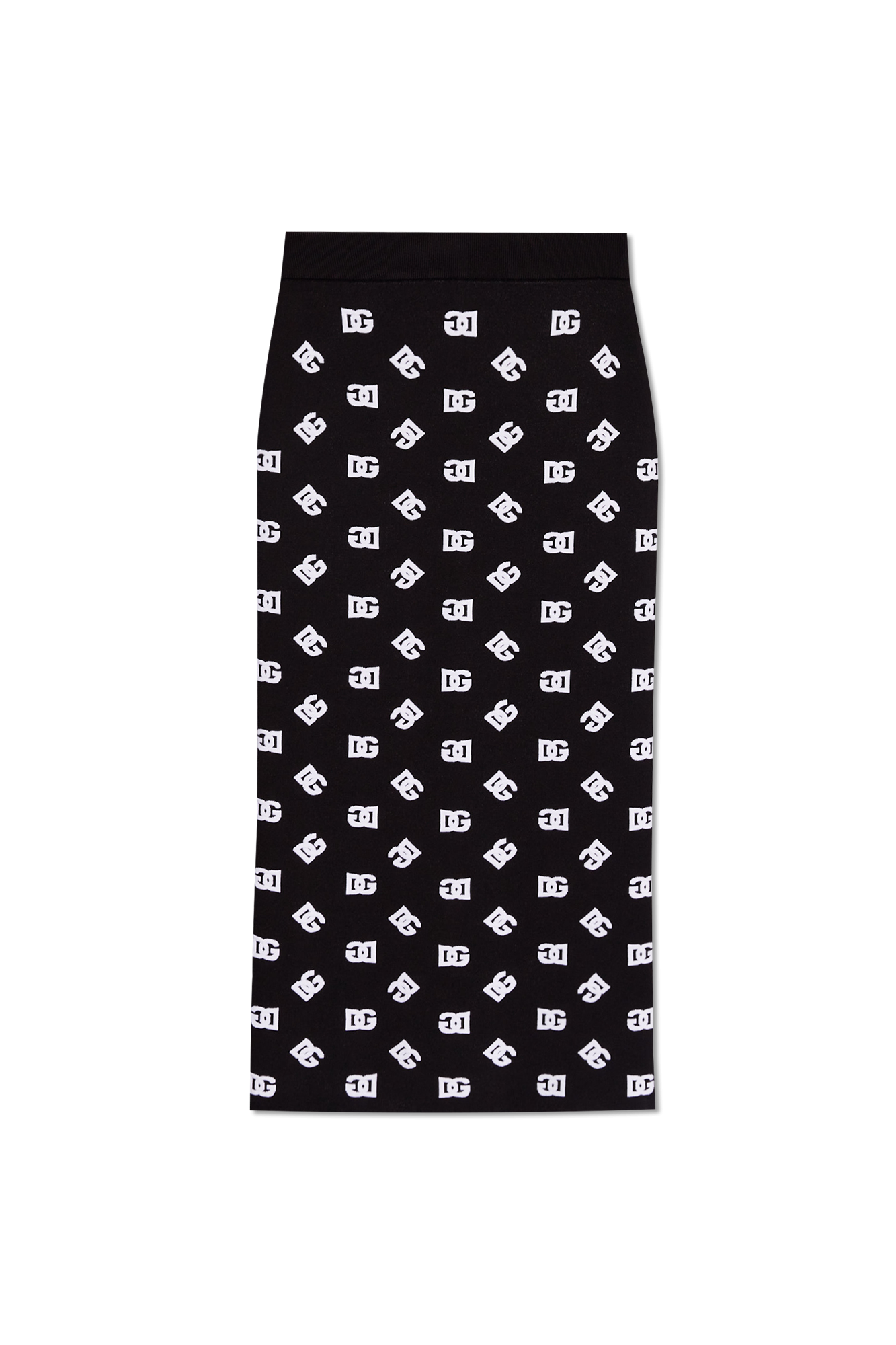 Black Skirt with monogram Dolce & Gabbana - Vitkac GB