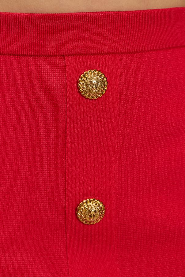 Balmain Pencil skirt with decorative buttons | Women's | Vitkac