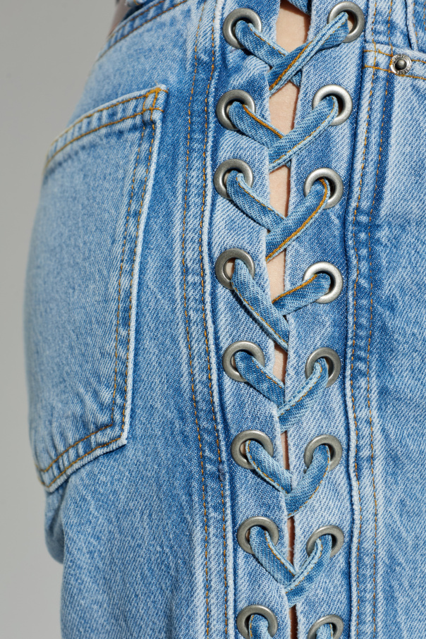 ROTATE Jeans with decorative tie | Women's | Vitkac