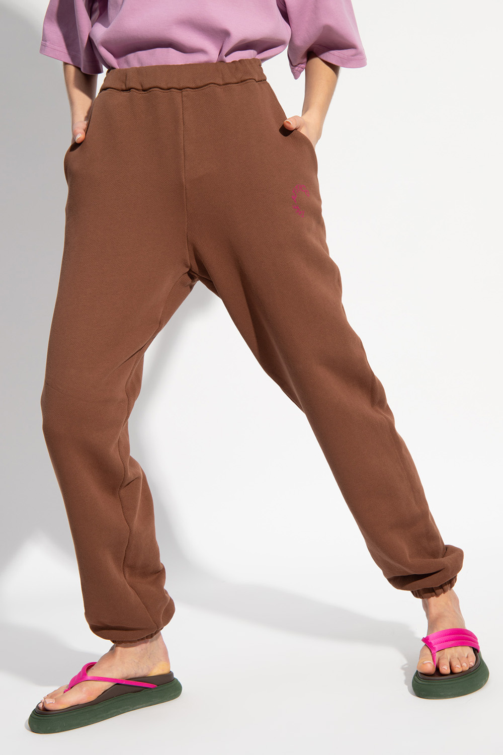 Sweatpants with logo The Attico - Vitkac Italy