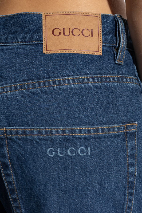 Blue Straight-leg jeans Gucci - Vitkac GB