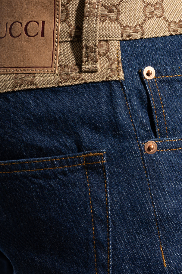Gucci Monogram jeans | Men's | Vitkac