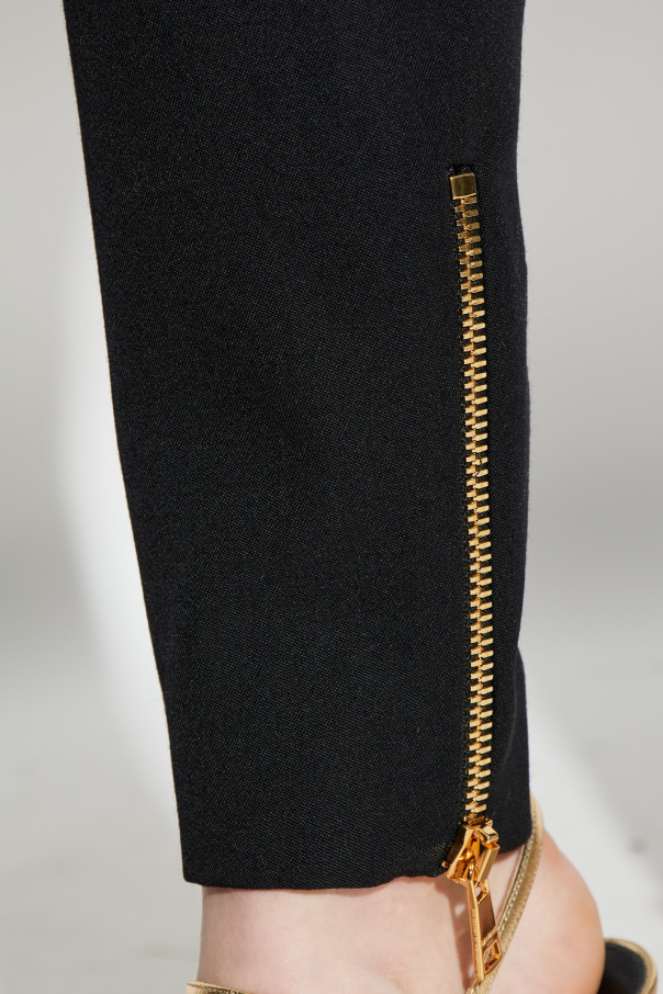 Balmain Pants with zippers at the legs | Women's | Vitkac
