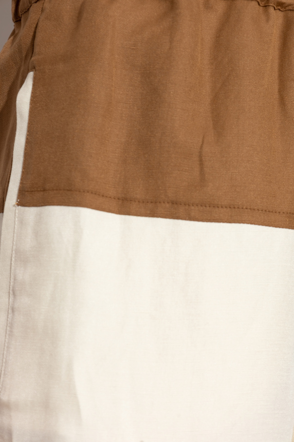 Cream Linen trousers Gestro Max Mara - Vitkac GB