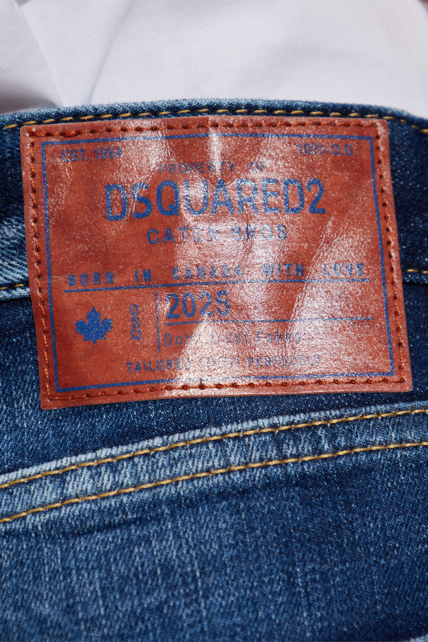 Navy blue Jeans 'D2 Twisted' Dsquared2 - Vitkac GB