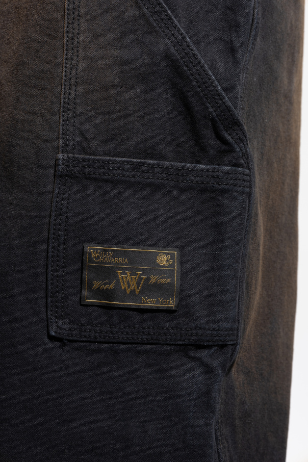 Black Wide-leg jeans Willy Chavarria - Vitkac GB