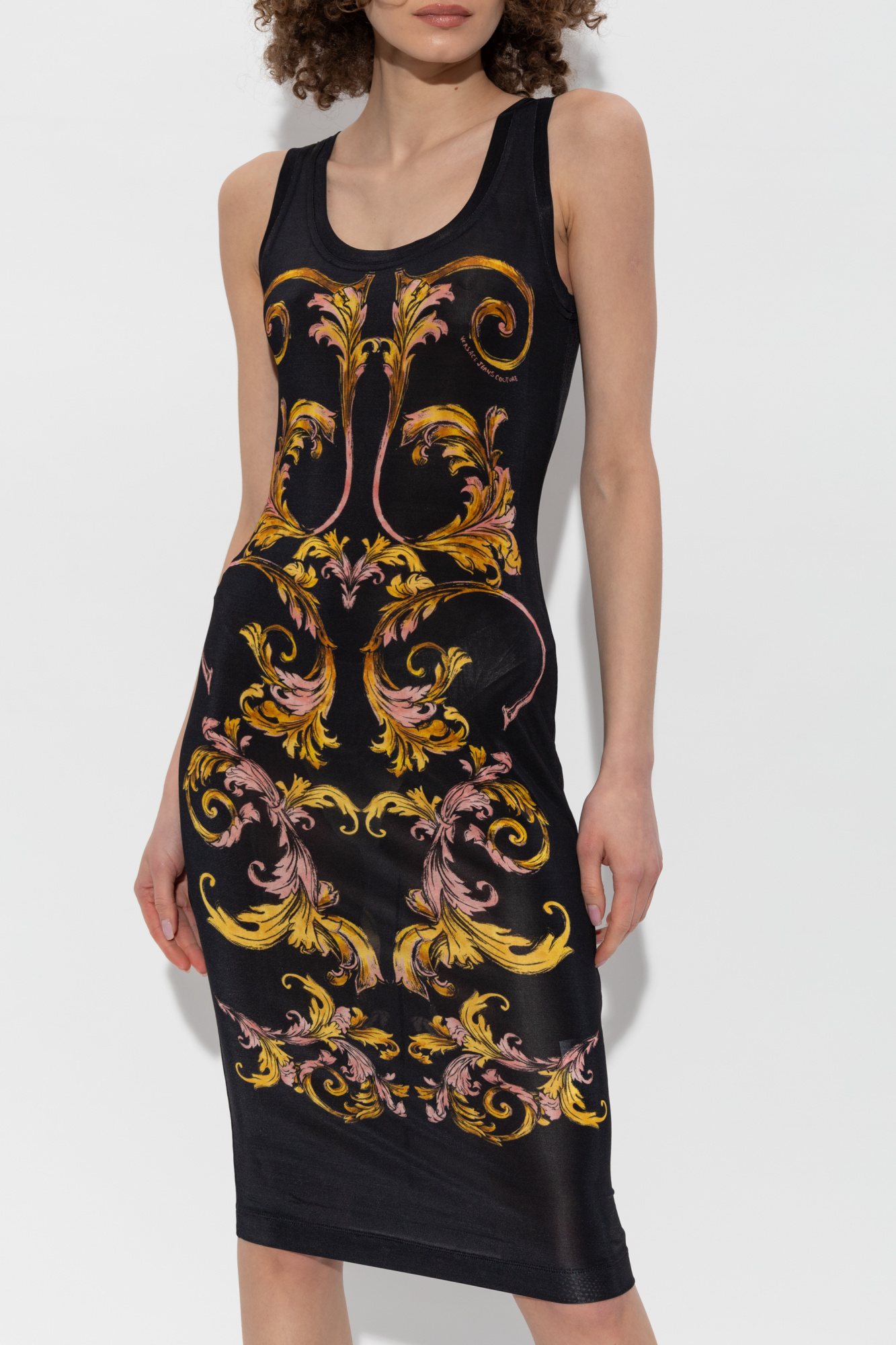 Versace Jeans Couture Dress with Outline Barocco print | Women's ...