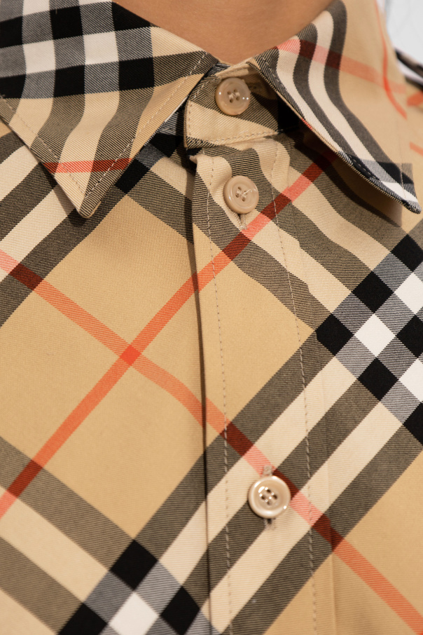 Burberry Checkered Pattern Dress | Women's Clothing | Vitkac