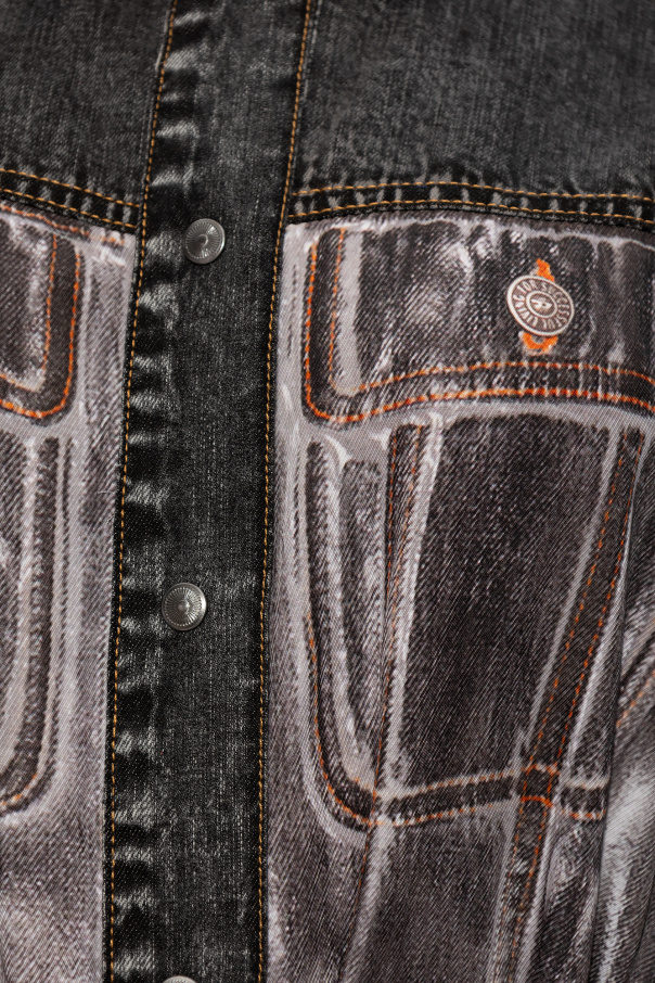 Grey ‘D-ANISH-A’ dress with collar Diesel - Vitkac GB