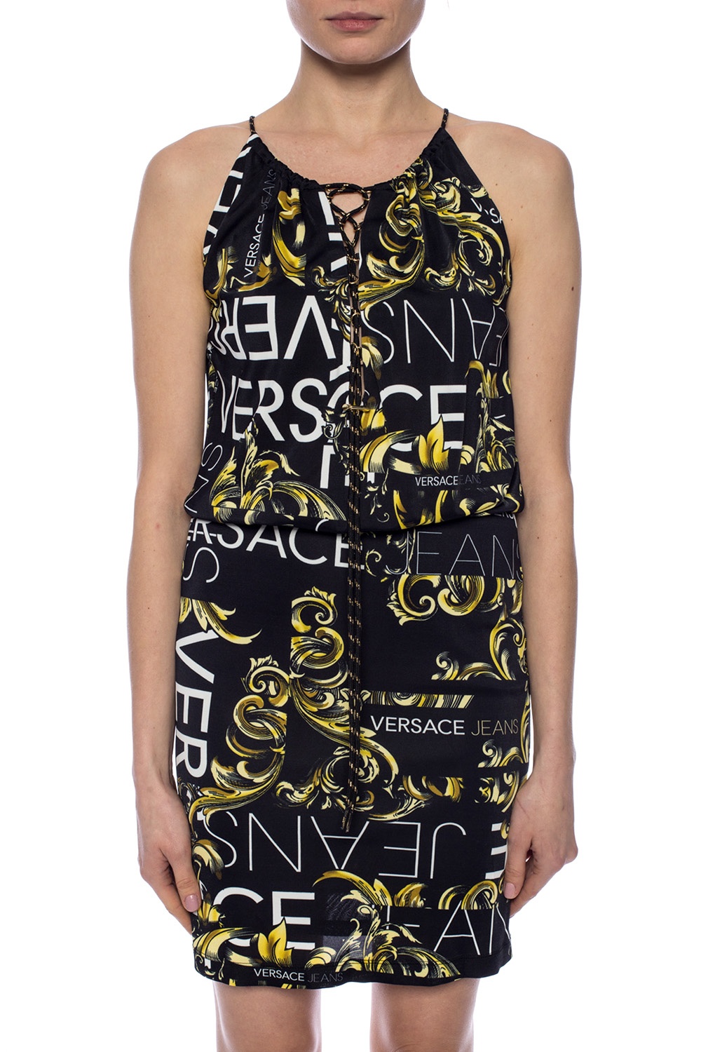 Baroque pattern dress Versace Jeans Couture - Vitkac France