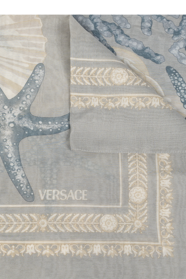 Versace Scarf with a marine motif | Men's Accessorie | Vitkac