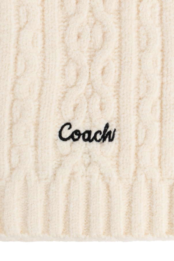 Coach Scarf with embroidered logo | Women's | Vitkac