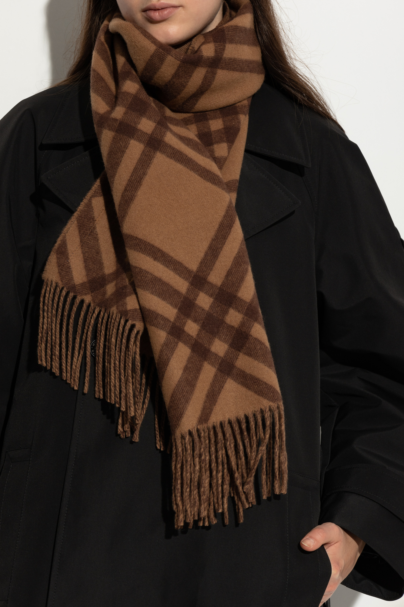 Burberry Checkered pattern scarf | Men's | Vitkac