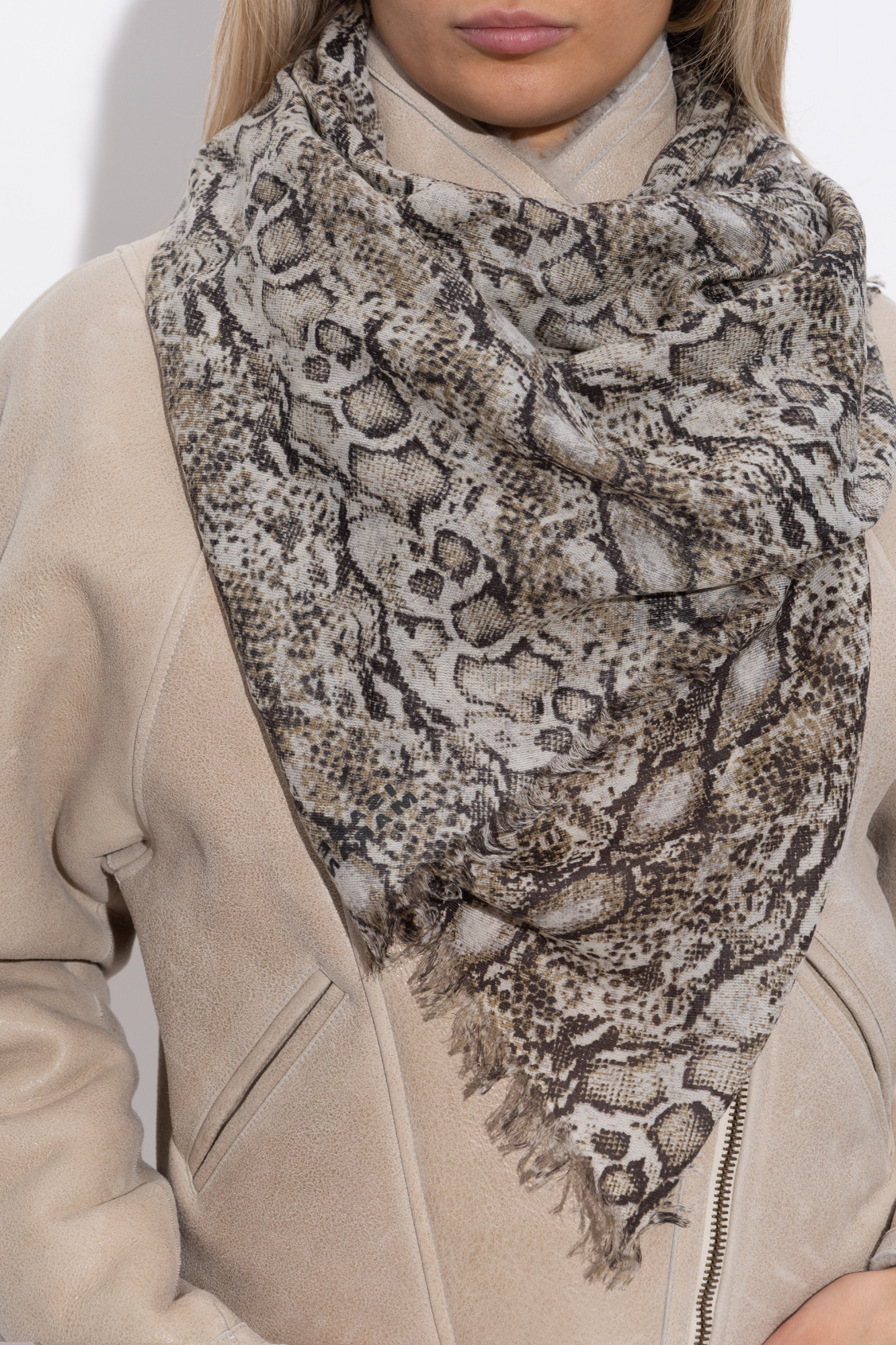 Beige Scarf 'Madicia' Isabel Marant - Vitkac GB