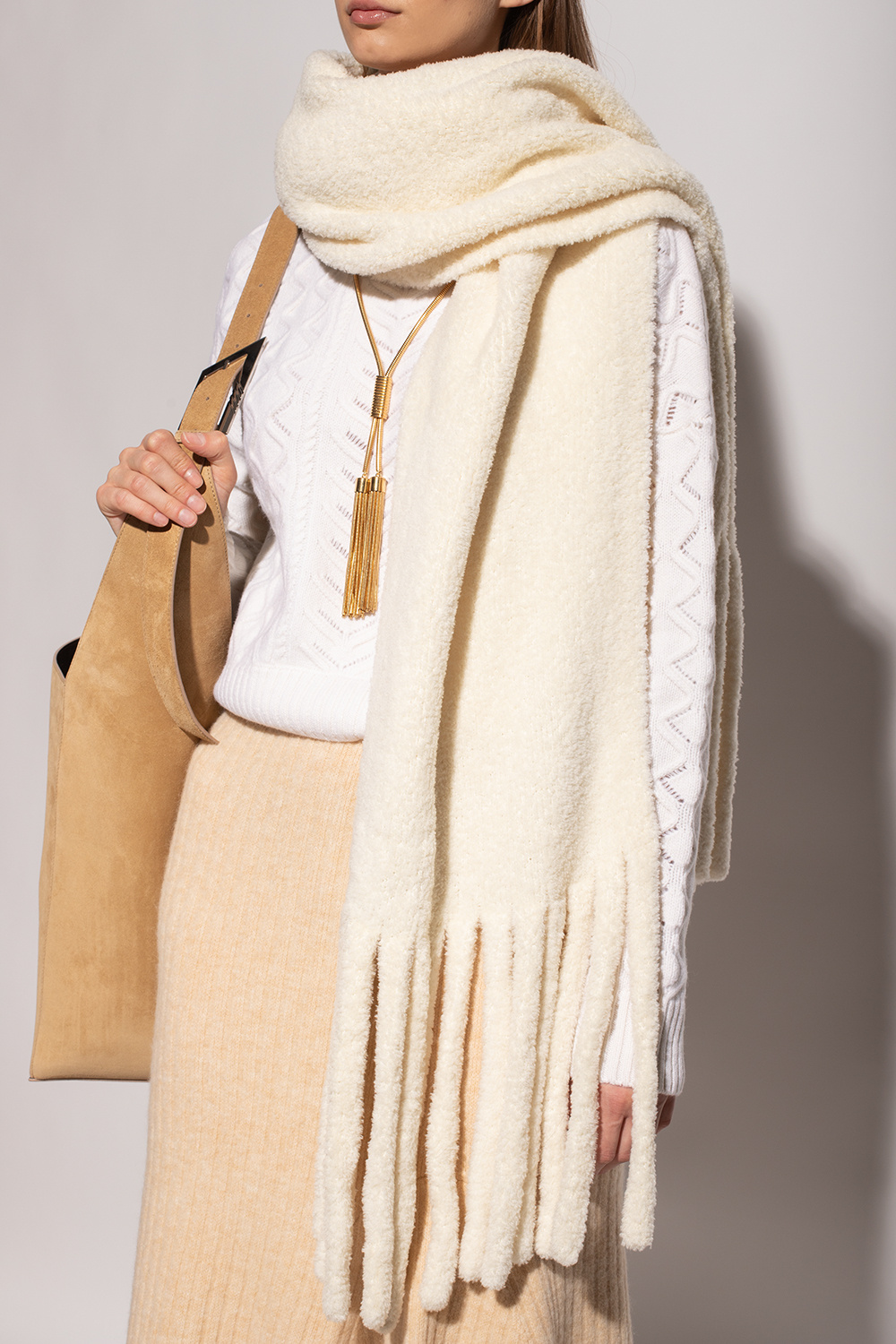 Mercerized wool scarf Nanushka - Vitkac GB