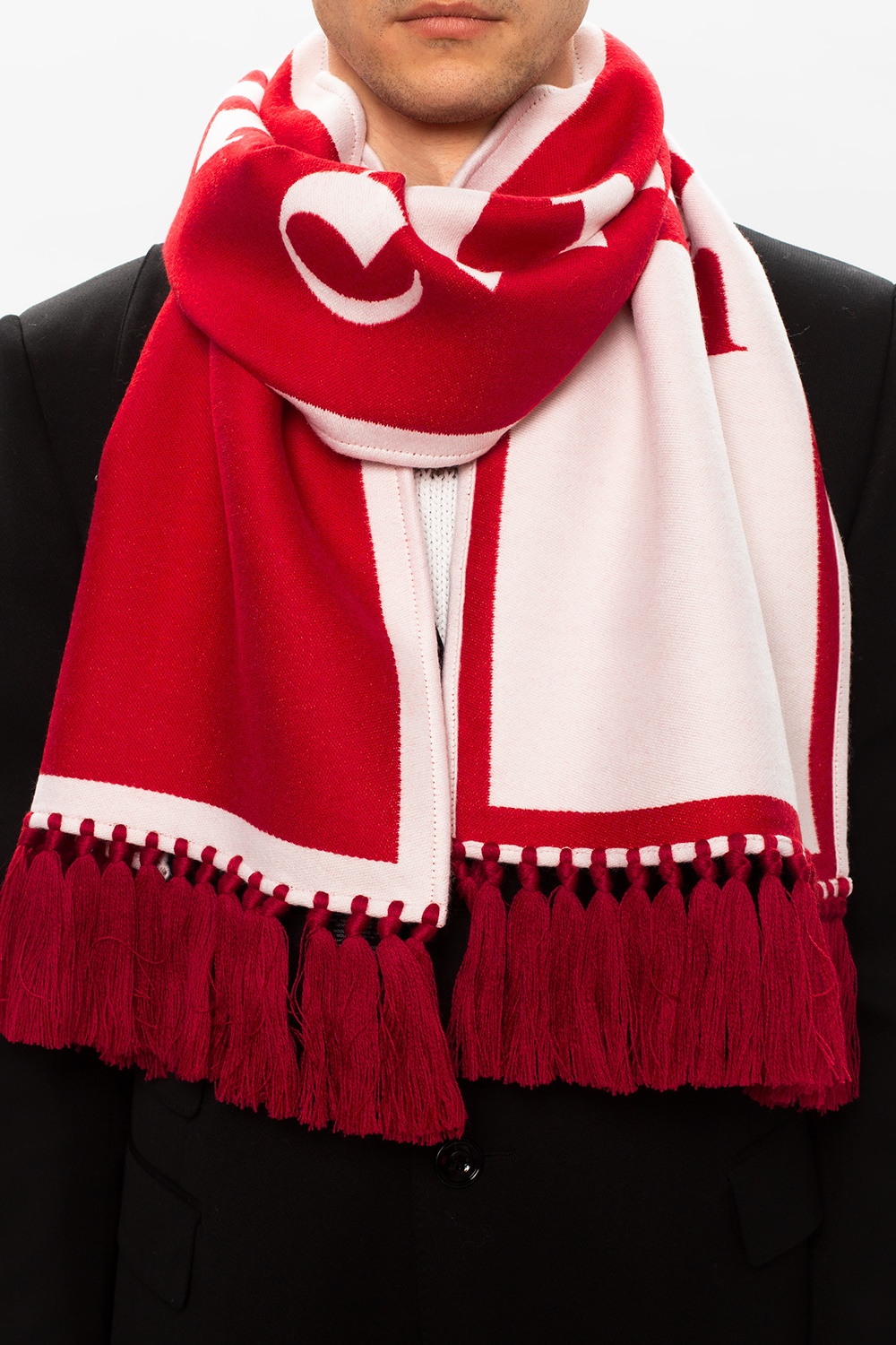 Logo scarf Palm Angels - Vitkac Singapore