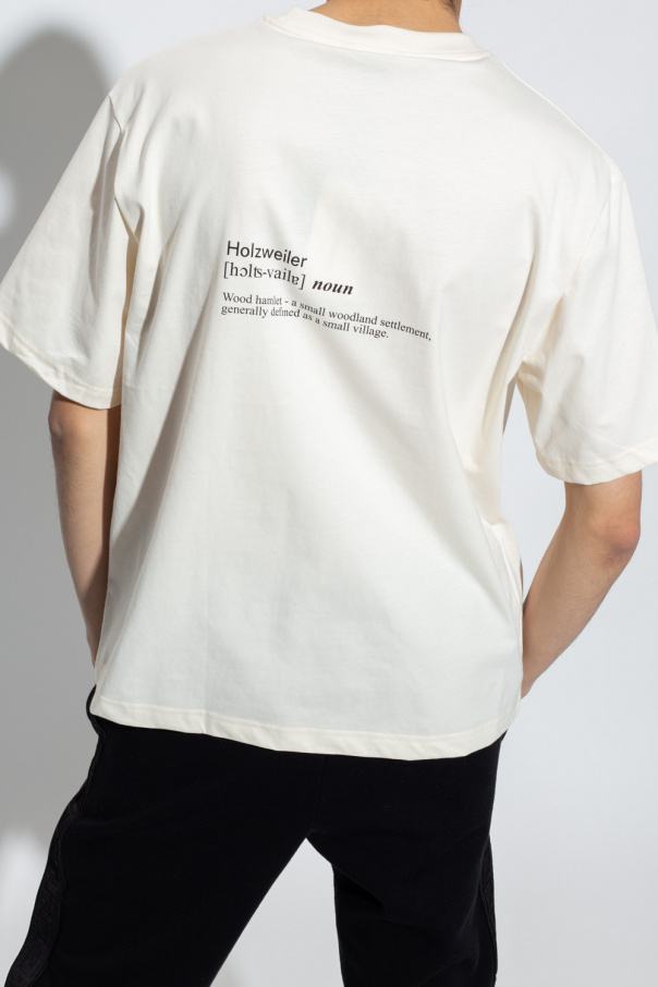 Holzweiler Logo T-shirt | Men's Clothing | Vitkac