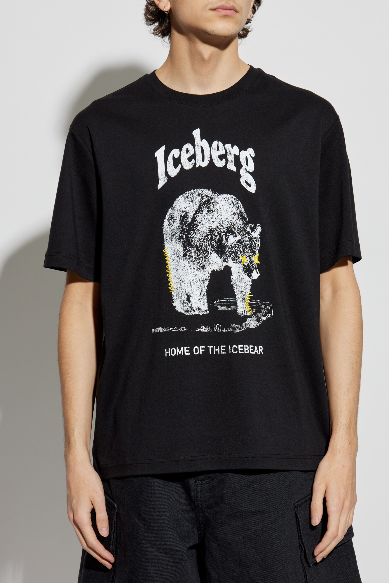 Iceberg T-shirt with print | Men's Clothing | Vitkac