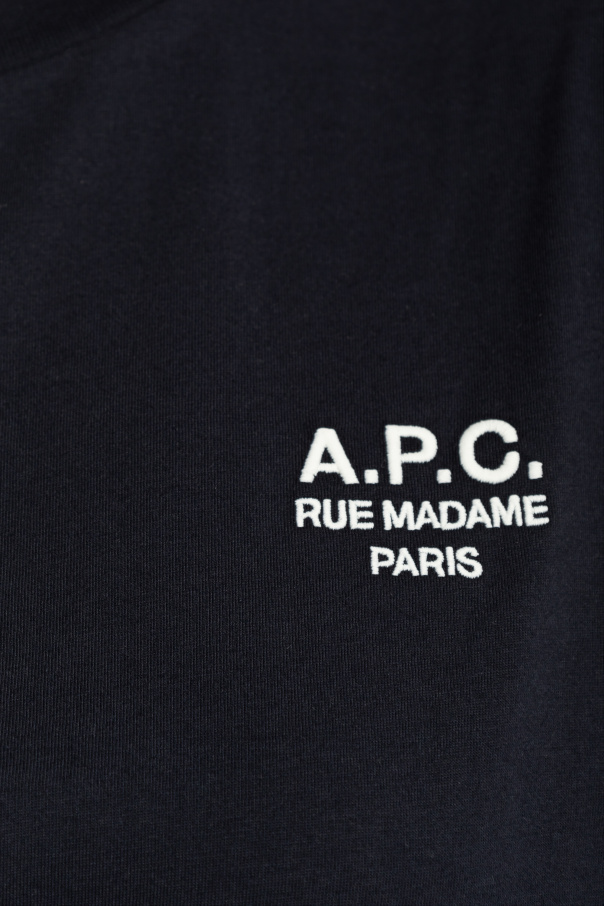 A.P.C. T-shirt with embroidered logo | Women's | Vitkac