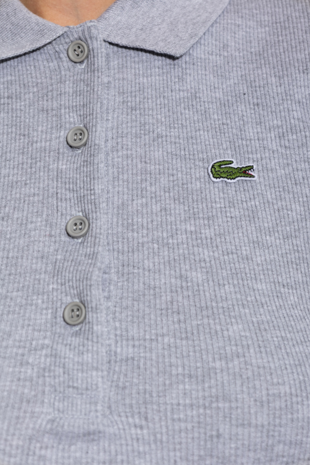 Grau Polo mit Logo Lacoste - Vitkac Germany