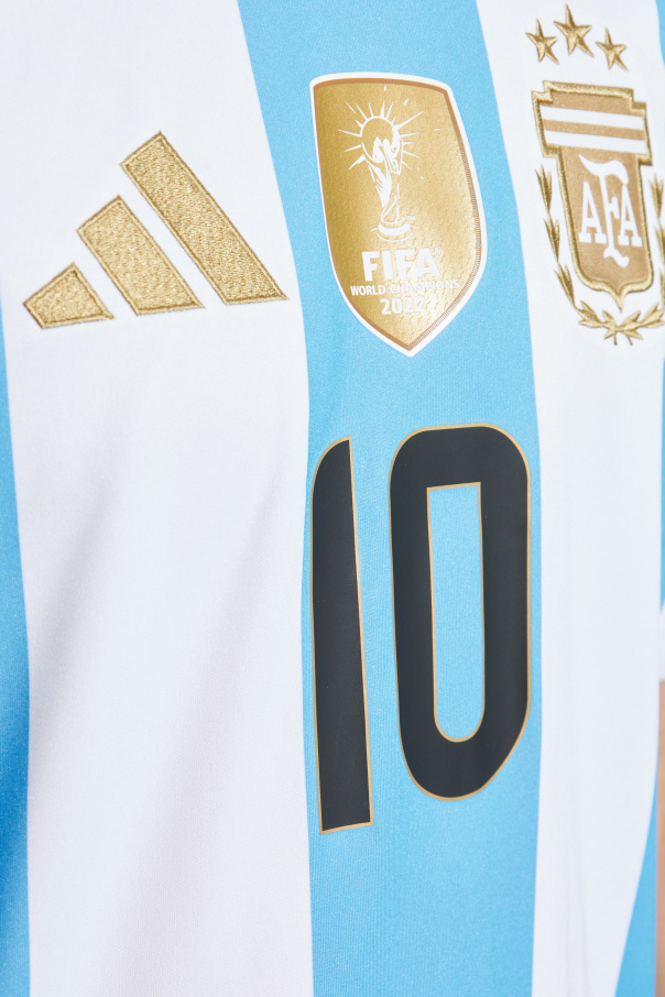 Blue T-shirt with the emblem of the Argentina national team ADIDAS ...
