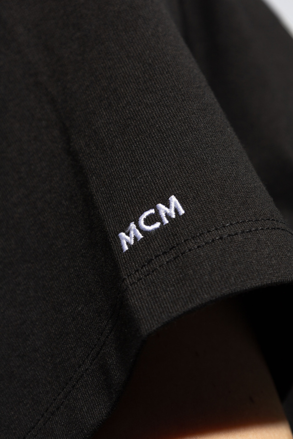 MCM T-shirt with logo | Men's Clothing | Vitkac