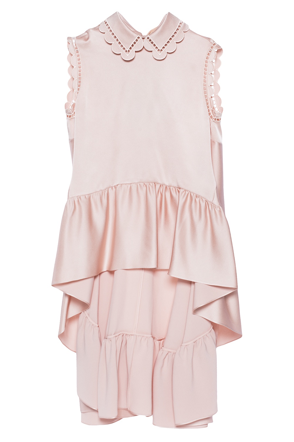 Fendi Satin top with ruffle | Women's Clothing | Vitkac