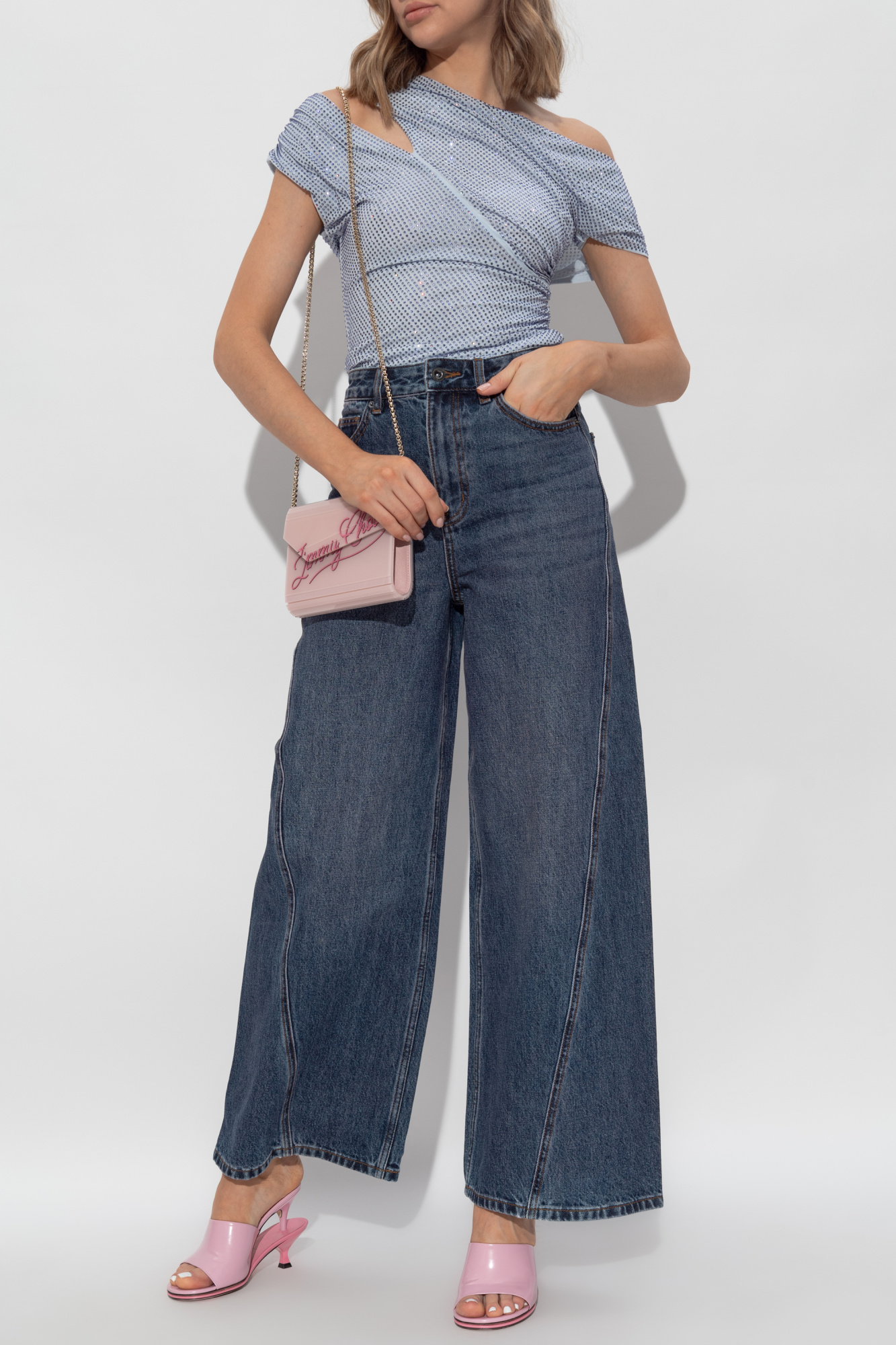 Self Portrait Top with shimmering sequins | Women's Clothing | Vitkac