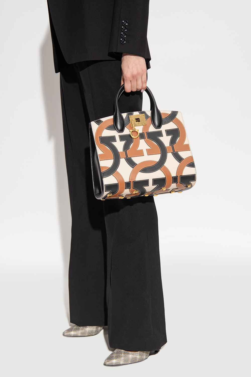 FERRAGAMO ‘Studio Box’ shopper bag | Women's Bags | Vitkac