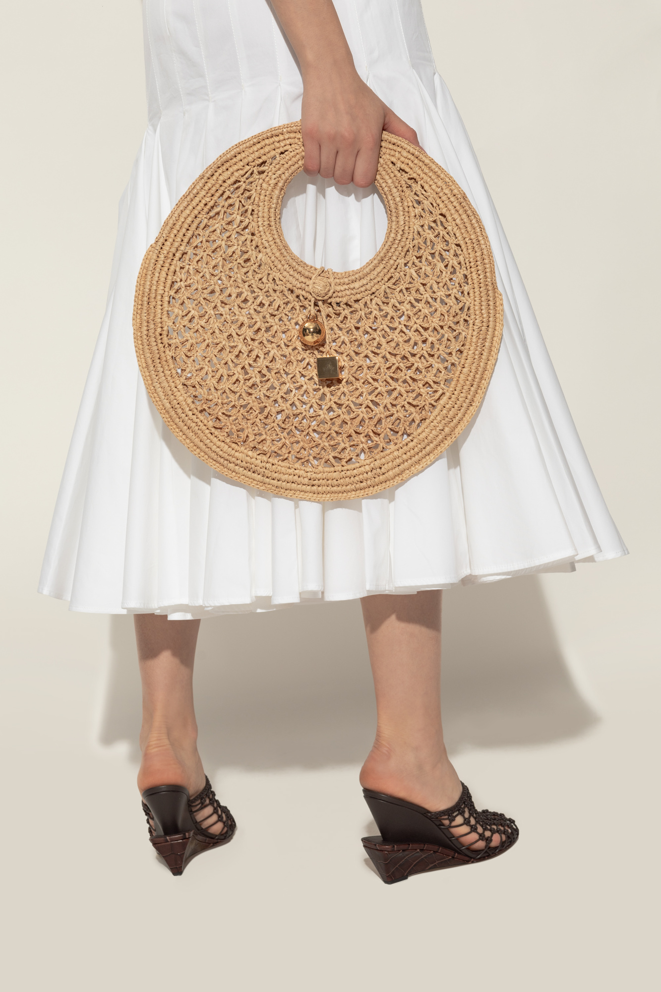 Jacquemus Handbag Le Petit Rond Spiaggia | Women's Bags | Vitkac