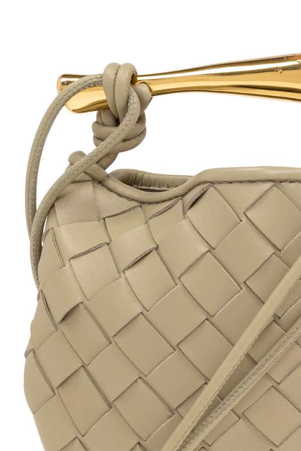 Green ‘Sardine Mini’ shoulder bag Bottega Veneta - Vitkac GB