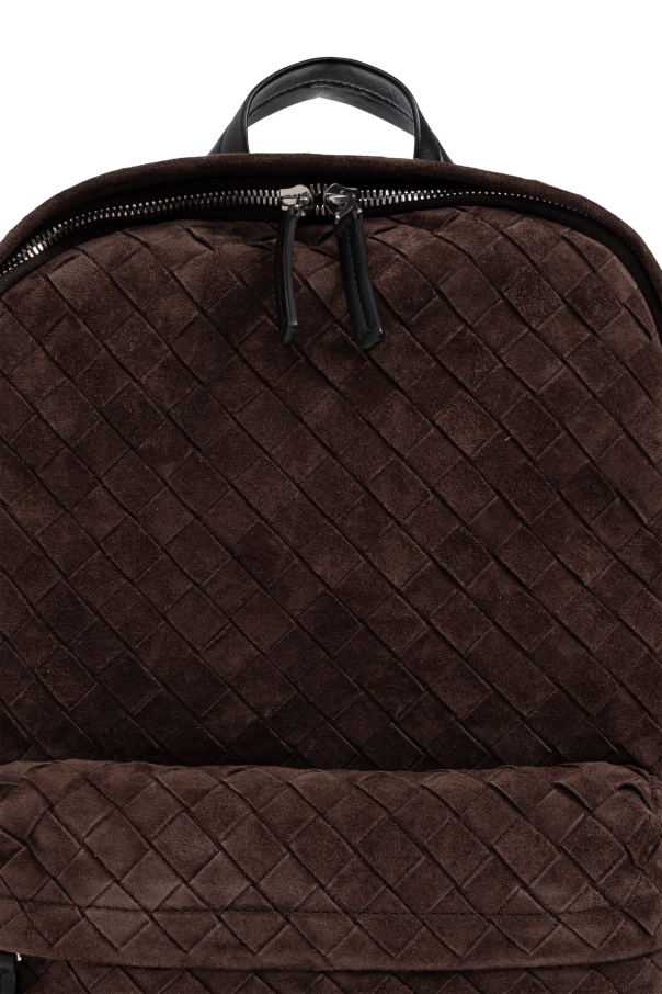 Brown Suede backpack Bottega Veneta - Vitkac GB