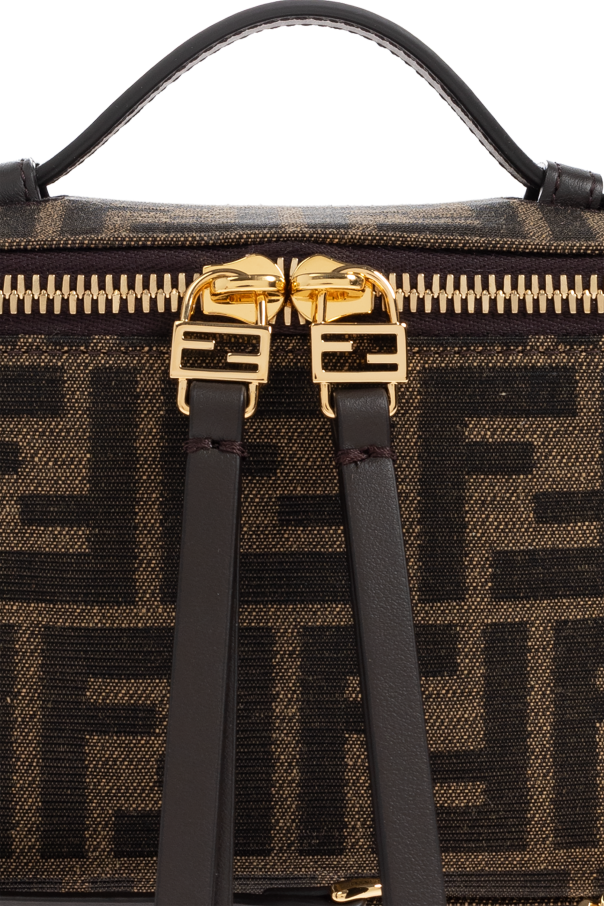 Brązowy Kosmetyczka na pasku`Vanity` Fendi - Vitkac Polska