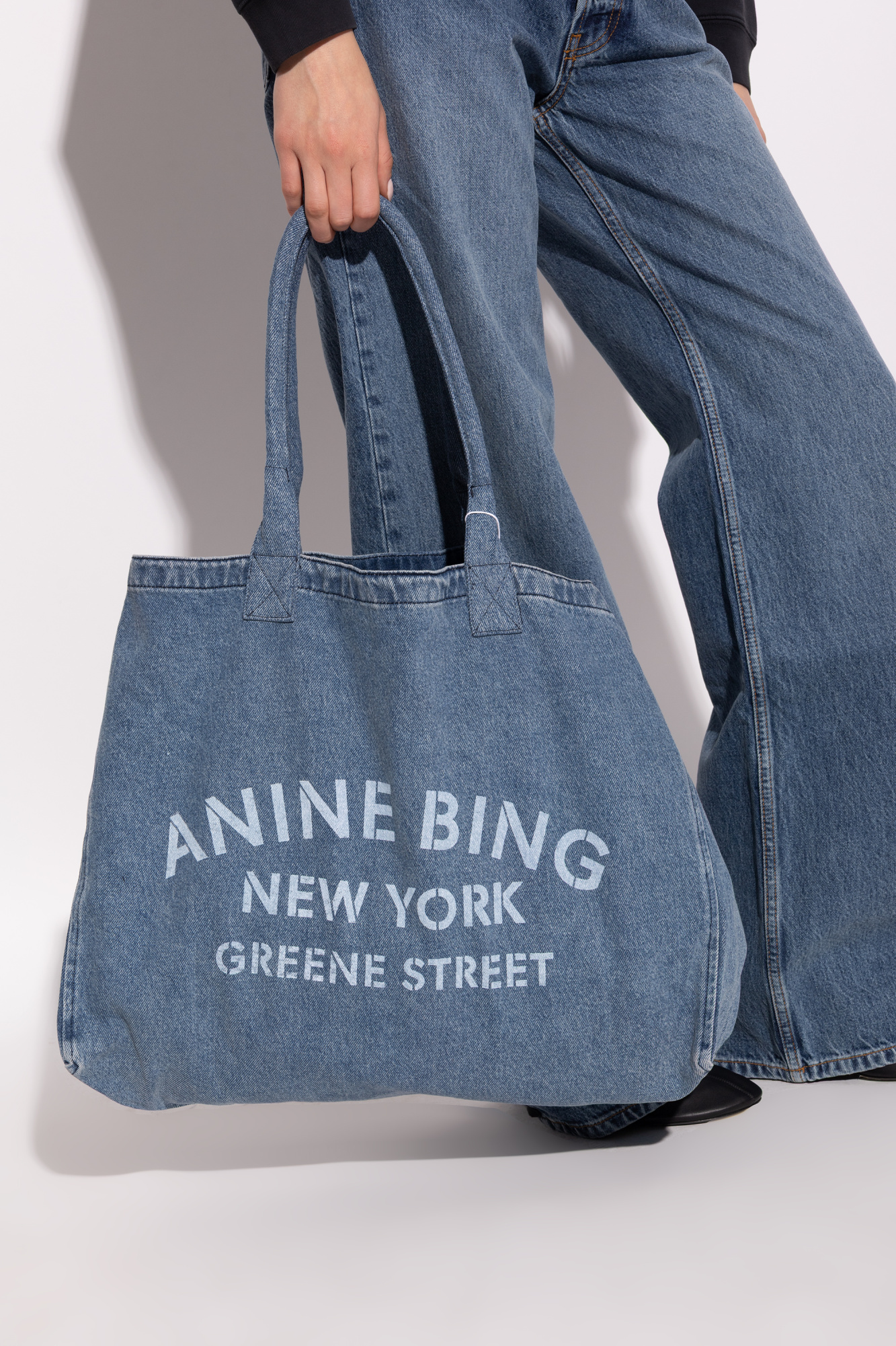 Blau Jeans-Tasche `Leo` Anine Bing - Vitkac Germany