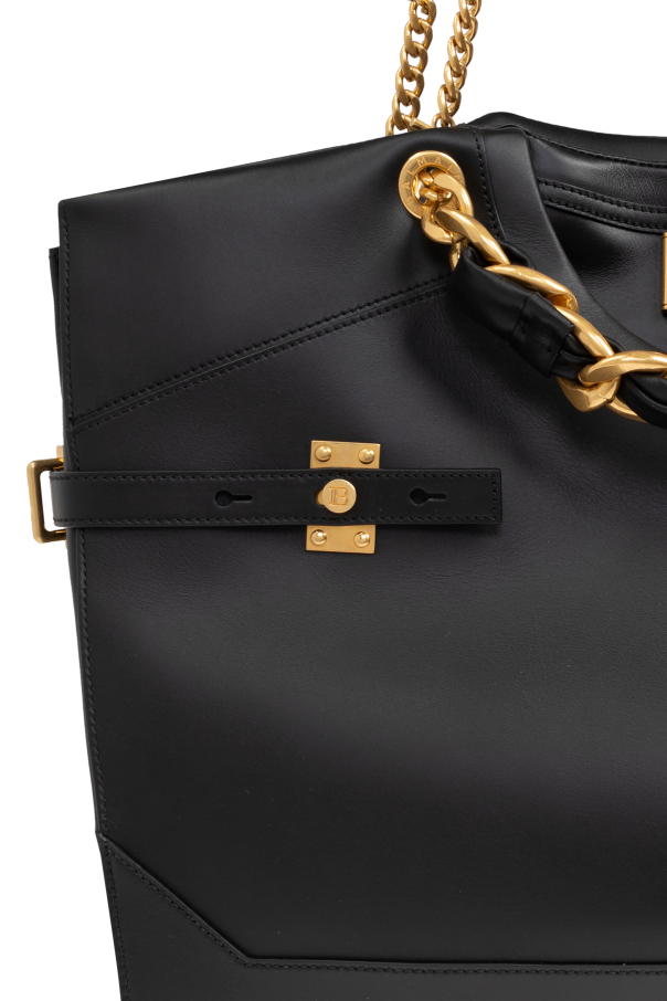 Balmain Leather shopper bag | Women's Bags | Vitkac